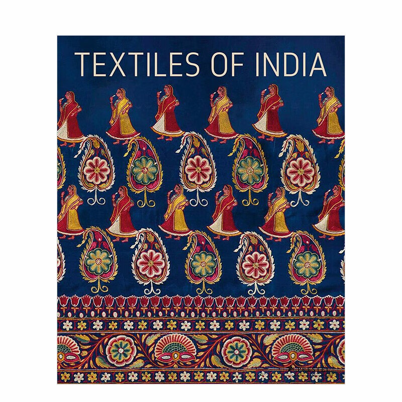 Textiles of India 印度纺织品 织物服装设计装饰艺术 英文原版