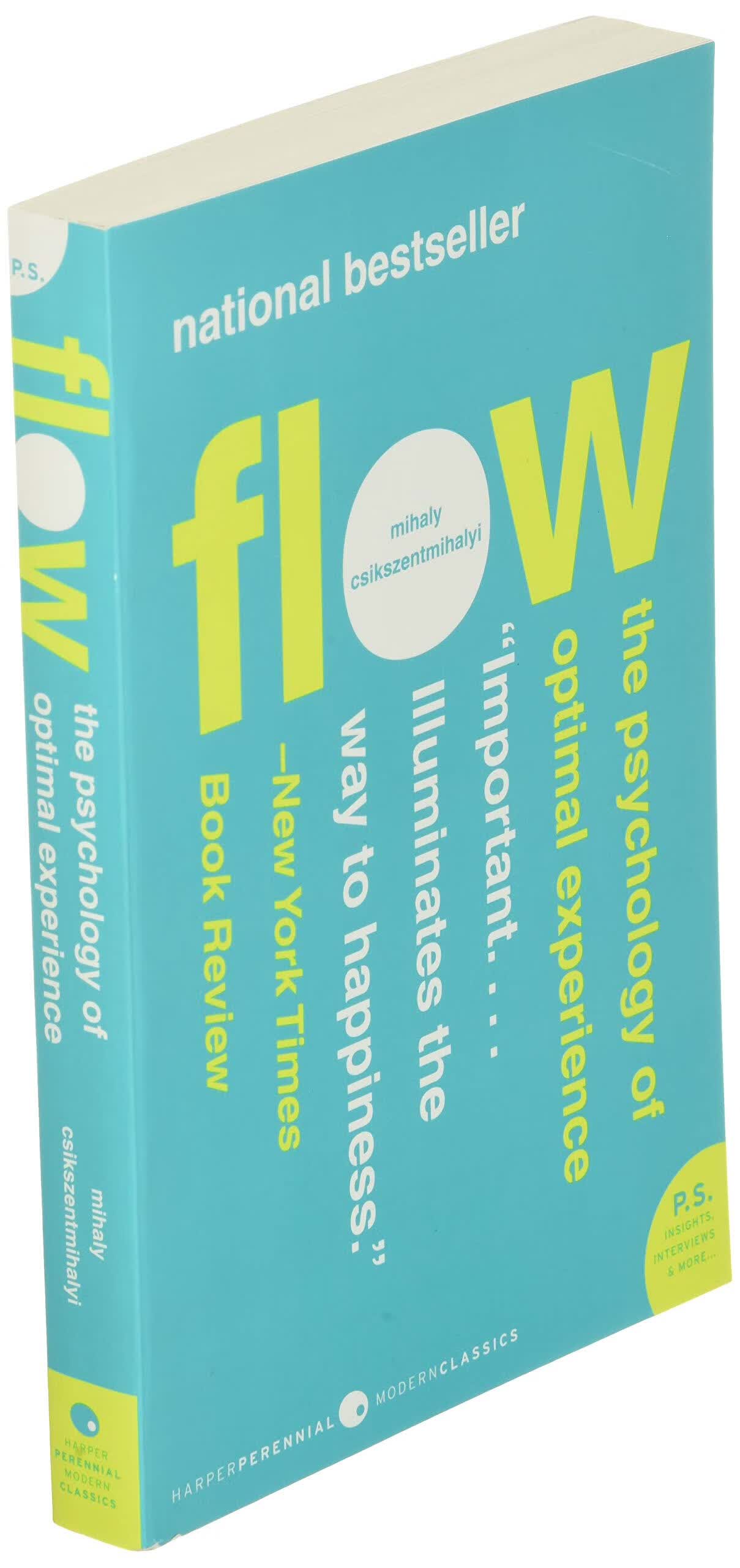 现货进口英文原版 心流体验的心理学Flow The Psycholog