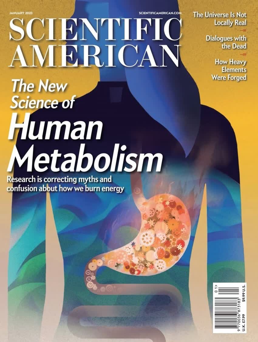 SCIENTIFIC AMERICAN 科学人2023年2月 科普类英文杂志 科学美国人2023年1月