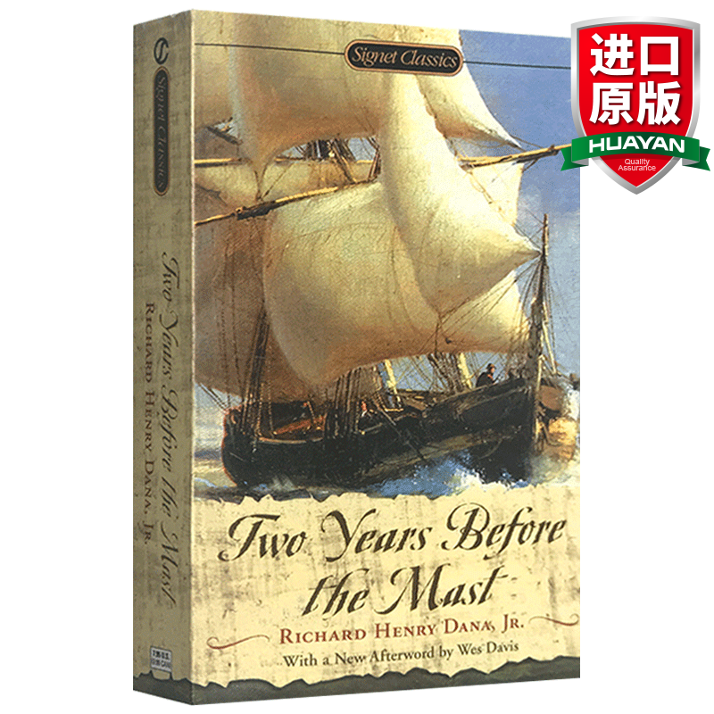 英文原版 两年水手生涯 Two Years Before the Mast 航海两年 经典名著 全英文版