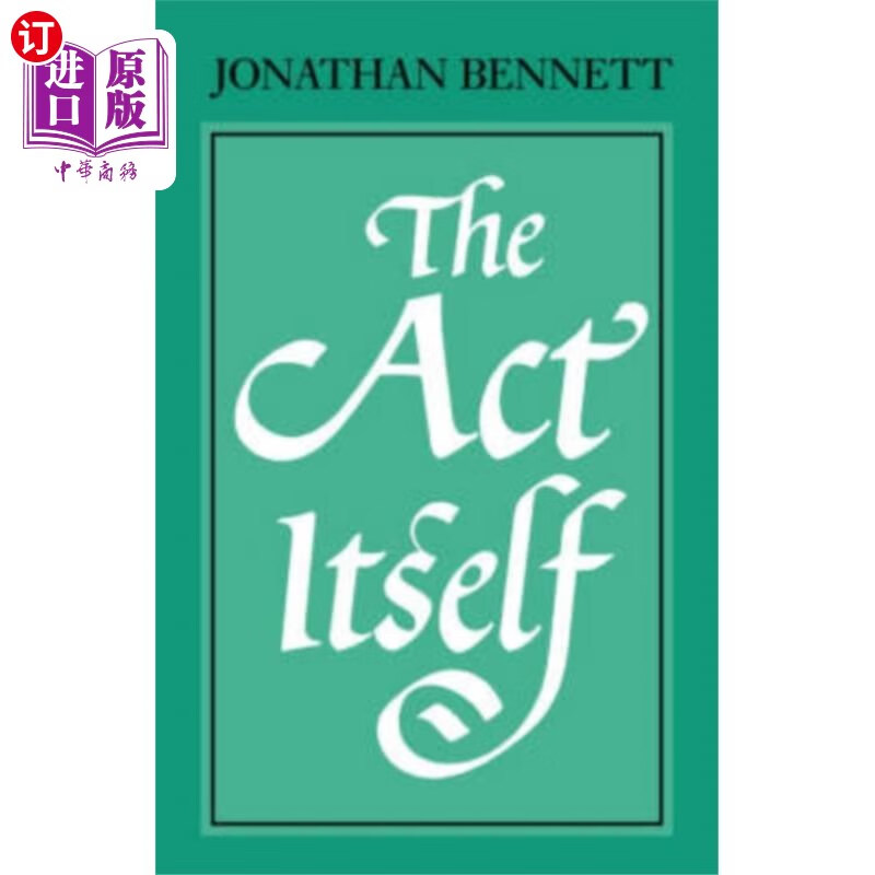 海外直订Act Itself 行为本身