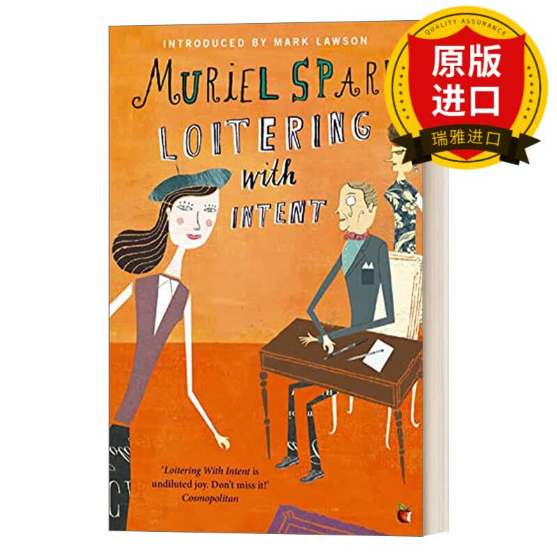 英文原版小说 Loitering With Intent 处心积虑 英文版 进口英语原版书籍
