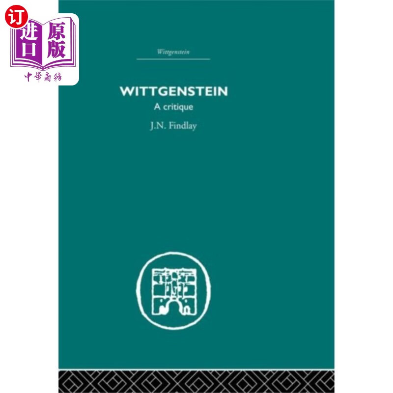 海外直订Wittgenstein 维特根斯坦