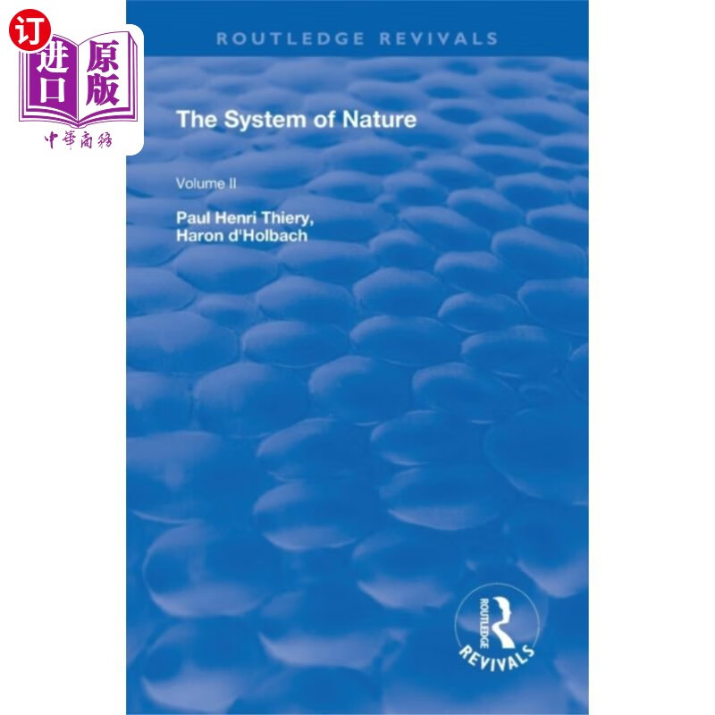 海外直订System of Nature 自然系统