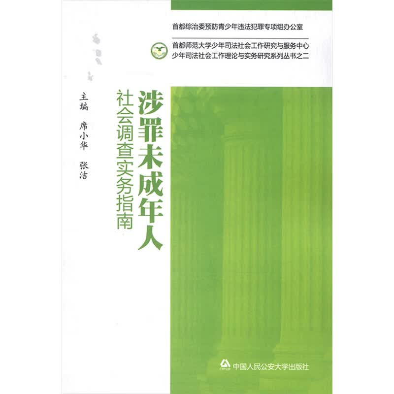 涉罪未成年人社会调查实务指南 图书