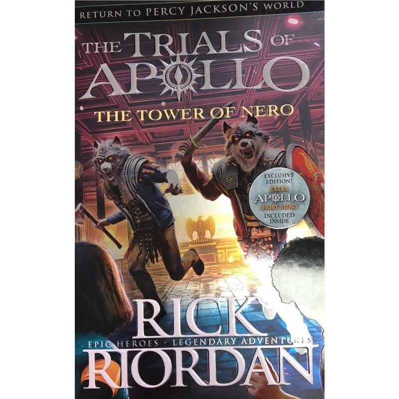 The Tower of Nero (The Trials of Apollo Book 5)英文原版 波西杰克逊 阿波罗的审判5 尼禄之塔 青少年冒险