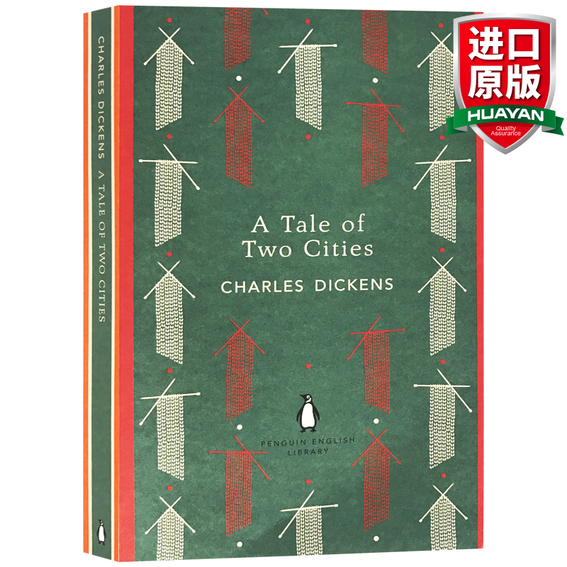 英文原版 双城记 A Tale of Two Cities 狄更斯长篇历史小说