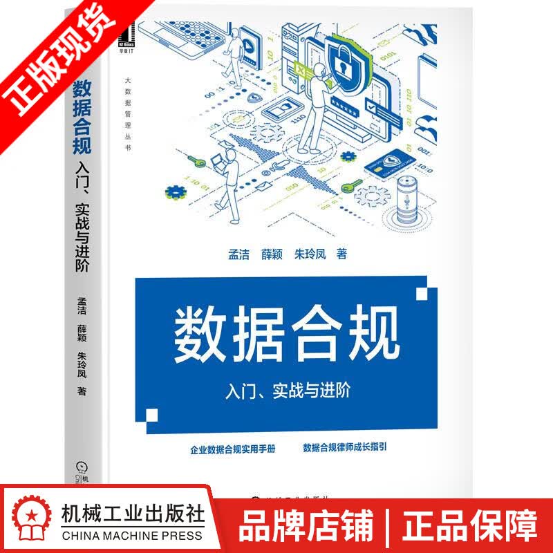 现货包邮 数据合规：入门、实战与进阶 孟洁 薛颖 朱玲凤|8088777
