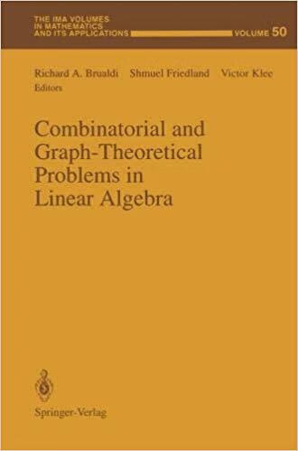 Combinatorial and Graph-Theoretical Problems in Linear Algebra
