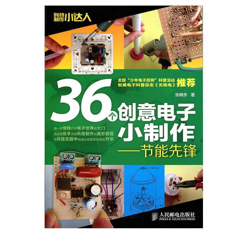 科技制作小达人:36个创意电子小制作节能先锋