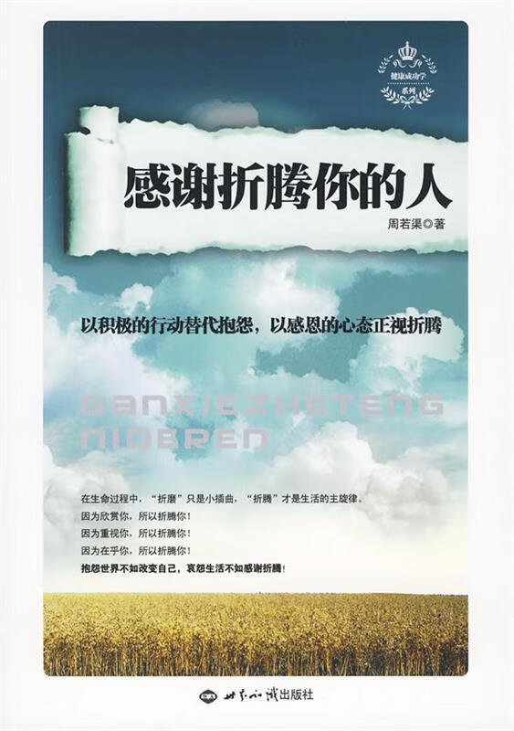 感谢折腾你的人 周若渠 著 世界知识出版社