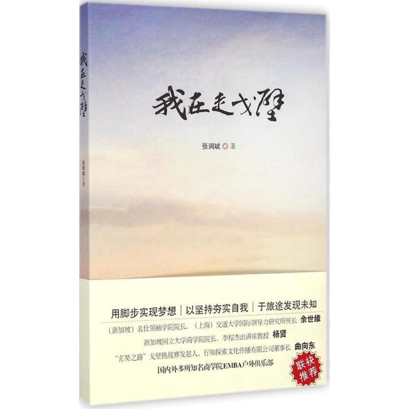 我在走戈壁 张润斌【书】