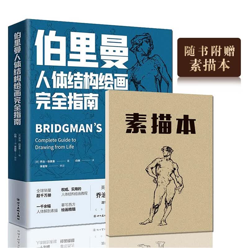 伯里曼人体结构绘画完全指南