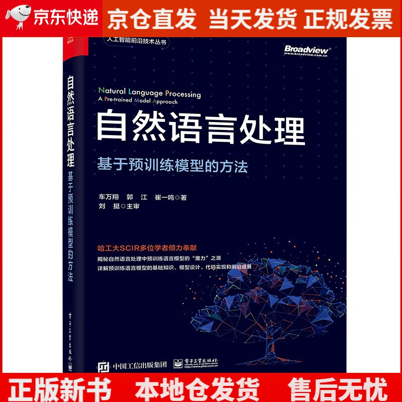 一本书读懂ChatGPT背后核心技术，详解大规模预训练语言模型：自然语言处理：基于预训练模型的方法（《现货速发》，