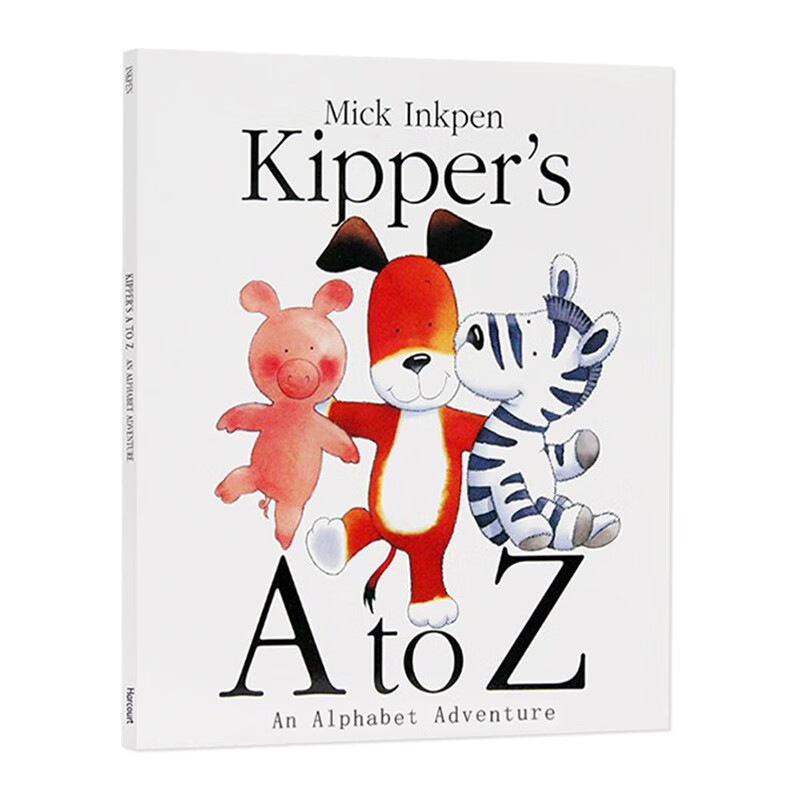 英文原版 小狗卡皮.奇普 Kipper's A to Z 廖彩杏书单儿童启蒙绘本