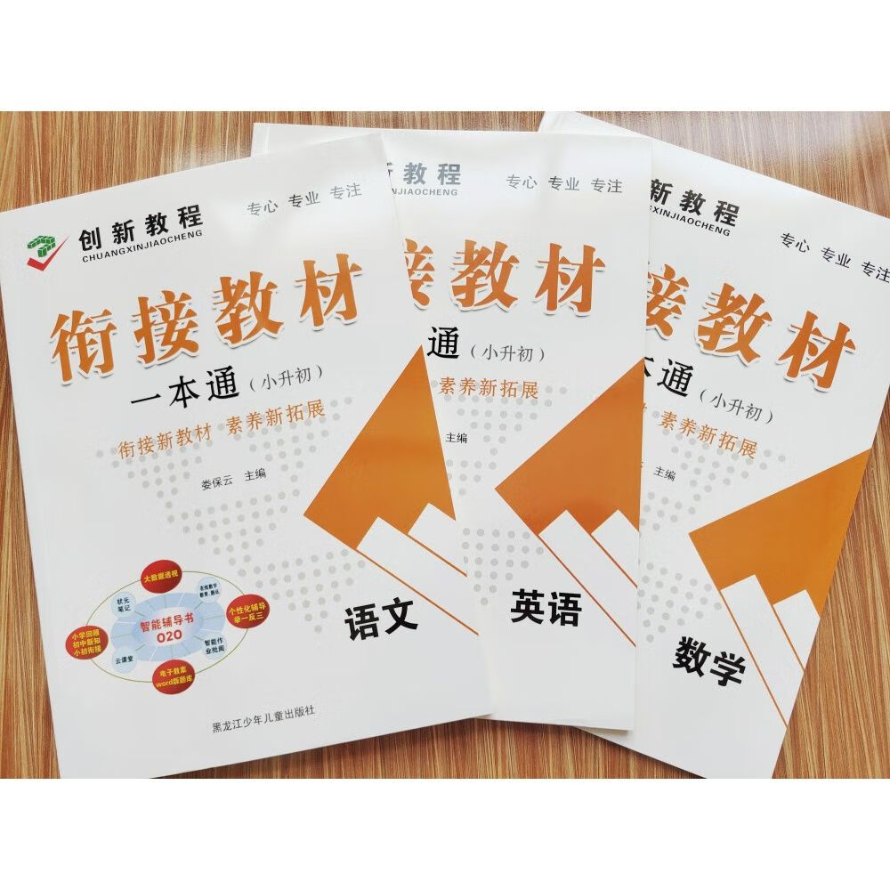 2023年创新小升初衔接预科班数学练习题 任意2本下单备注科目