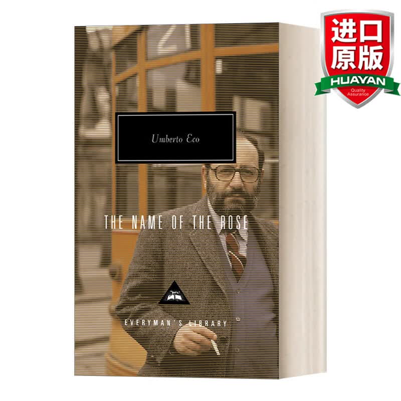 The Name of the Rose 英文原版小说 玫瑰之名 翁贝托·艾可 Everyman精装收藏版 英文版 进口英语原版书籍