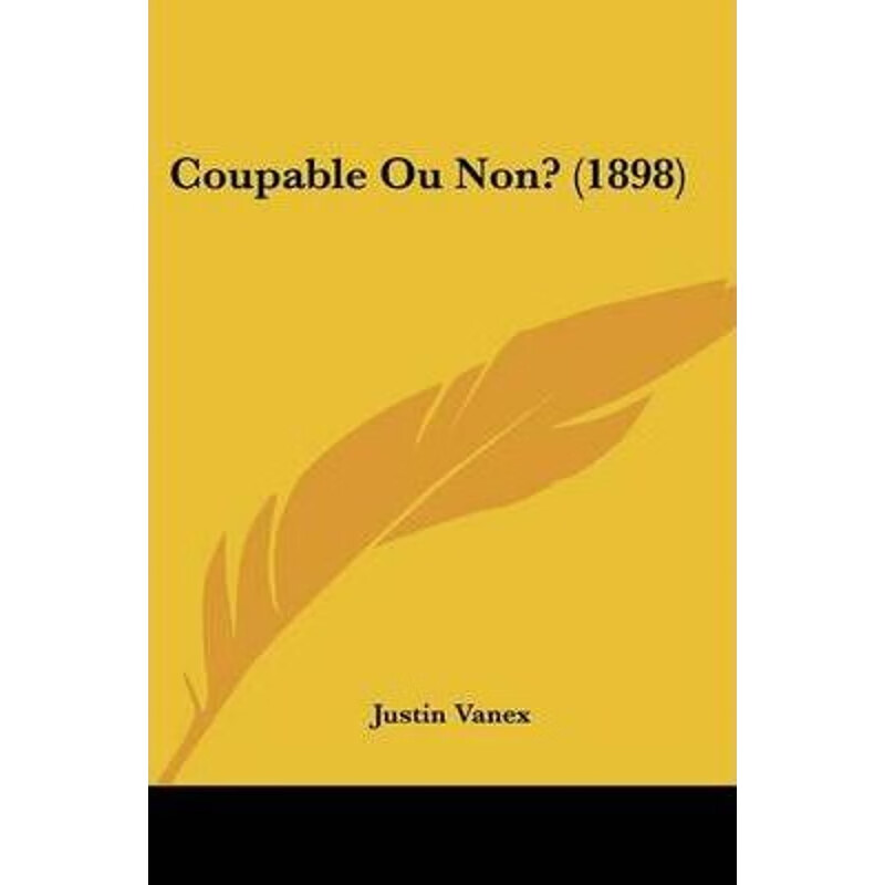 Coupable Ou Non? (1898)