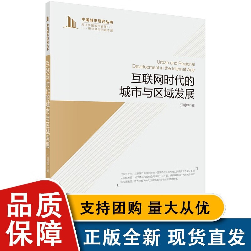 互联时代的城市与区域发展