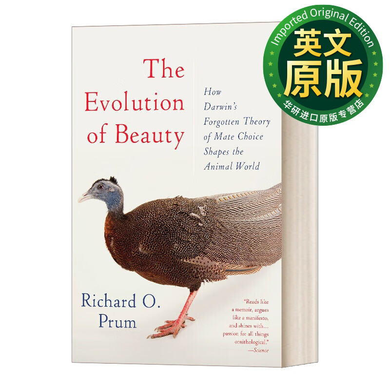 The Evolution of Beauty 美的进化 达尔文的配偶选择论如何塑造了动物世界和人类 英文版 进口英语原版书籍 英文原版 生命科学 普利策奖入围