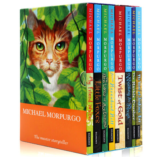 战马作者麦克莫波格 Michael Morpurgo 8册盒装1 英文原版