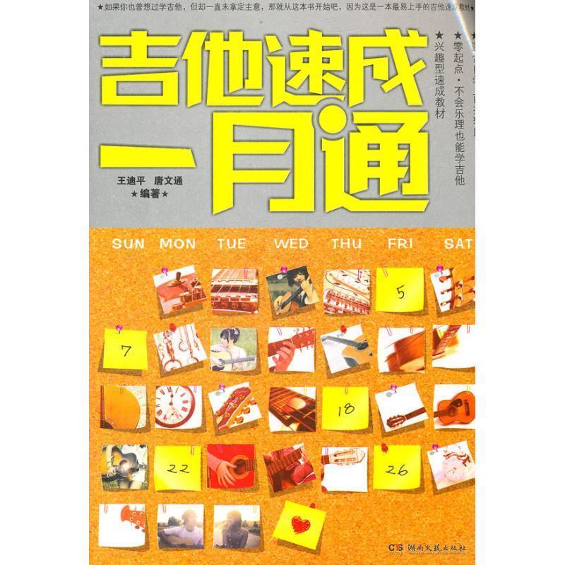 吉他速成一月通 王迪平 湖南文艺出版社