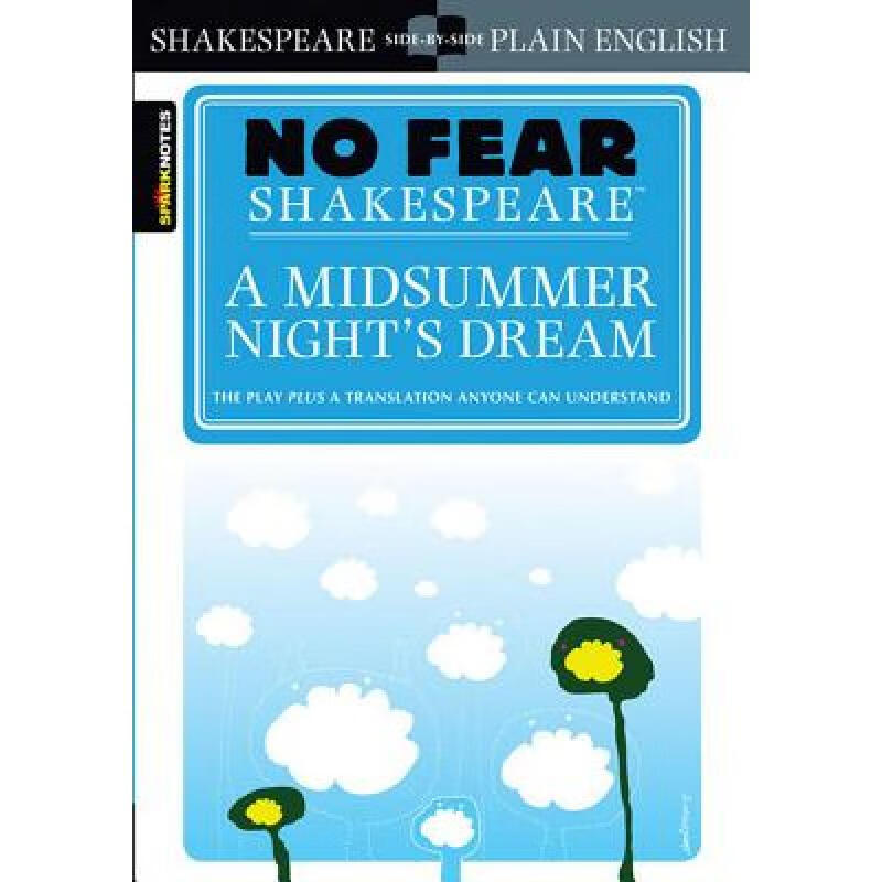 现货 仲夏夜之梦 A Midsummer Night's Dream (No Fear Sha...