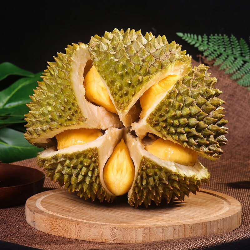 榴芒一刻 D197猫山王榴莲鲜果马来西亚进口新鲜榴莲整个3.8～4.6斤（保5房肉）-京东商城【降价监控 价格走势 历史价格】 - 一起惠神价网_178hui.com