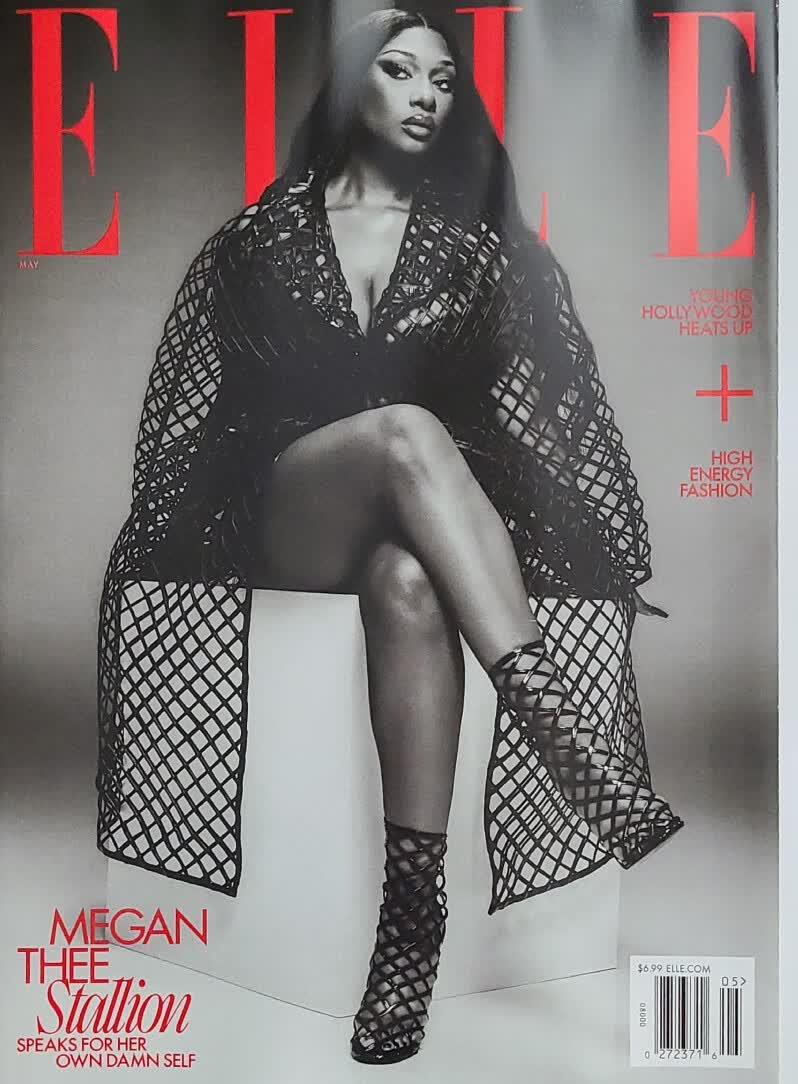 ELLE 2023年5月刊 美国原版女士时尚潮流服装杂志