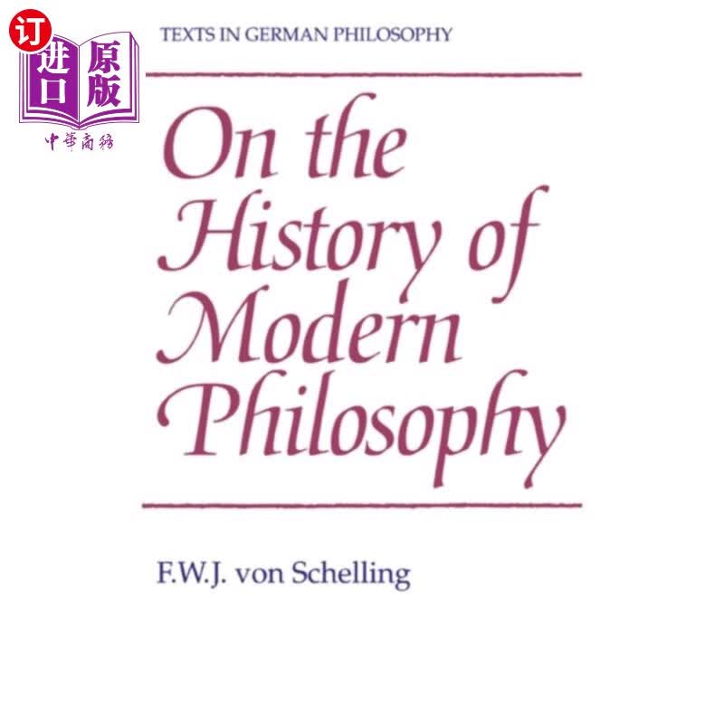 海外直订On the History of Modern Philosophy 论现代哲学史