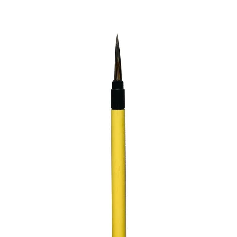 中国画白描描摹本 16开 工笔画白描底稿线描临摹画册 动物人物花卉山水 国画初学者入门套装 勾线笔（3支装）