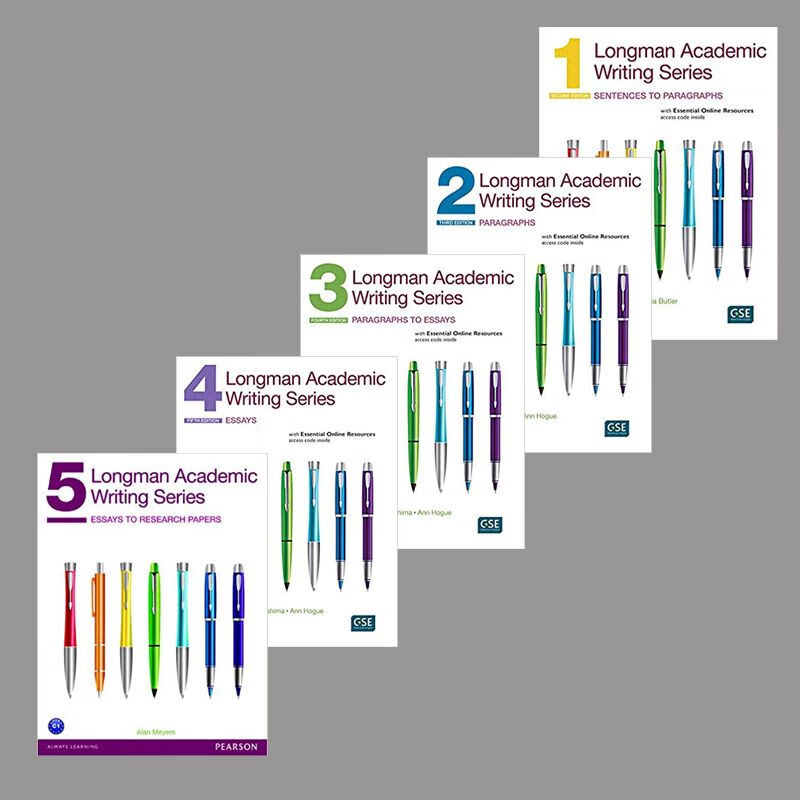 彩)朗术 Longman Academic Writing Series 12345 纸质 Series 1