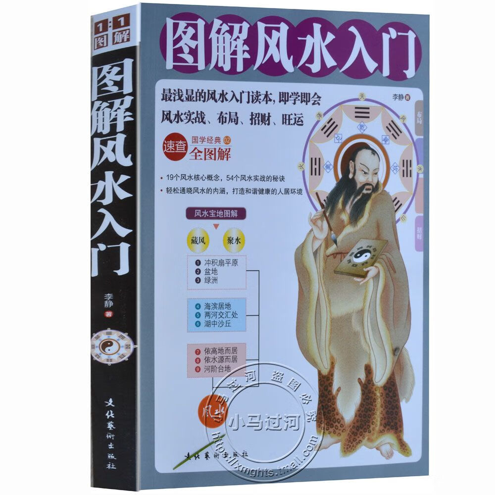 《图解入门 》周易经家居大全预测罗盘白话