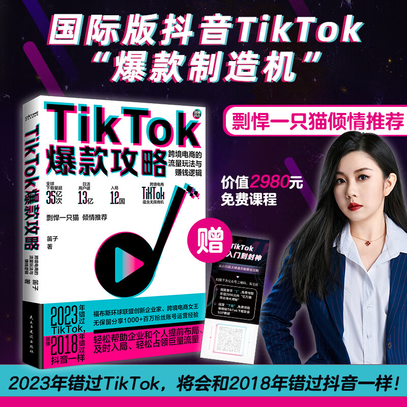 TikTok爆款攻略 跨境电商的流量玩法与赚钱逻辑 图书