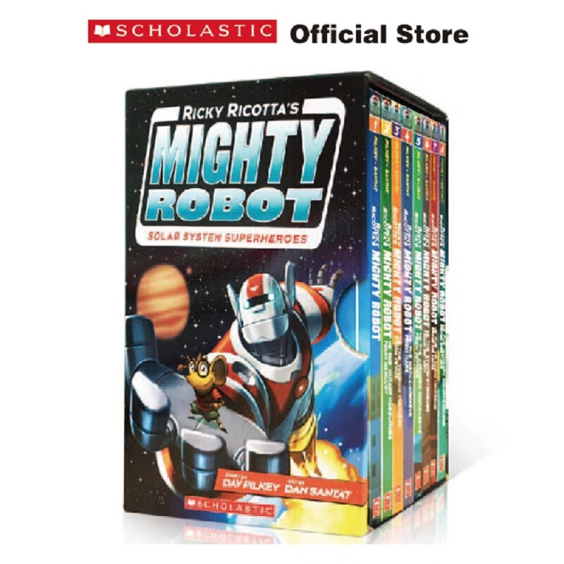 威猛机器人自信心培养8册Mighty Robot6-12岁 英文原版