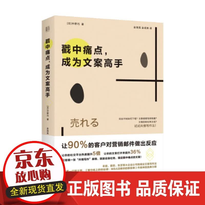 戳中痛点 成为文案高手 中野巧 著 文学