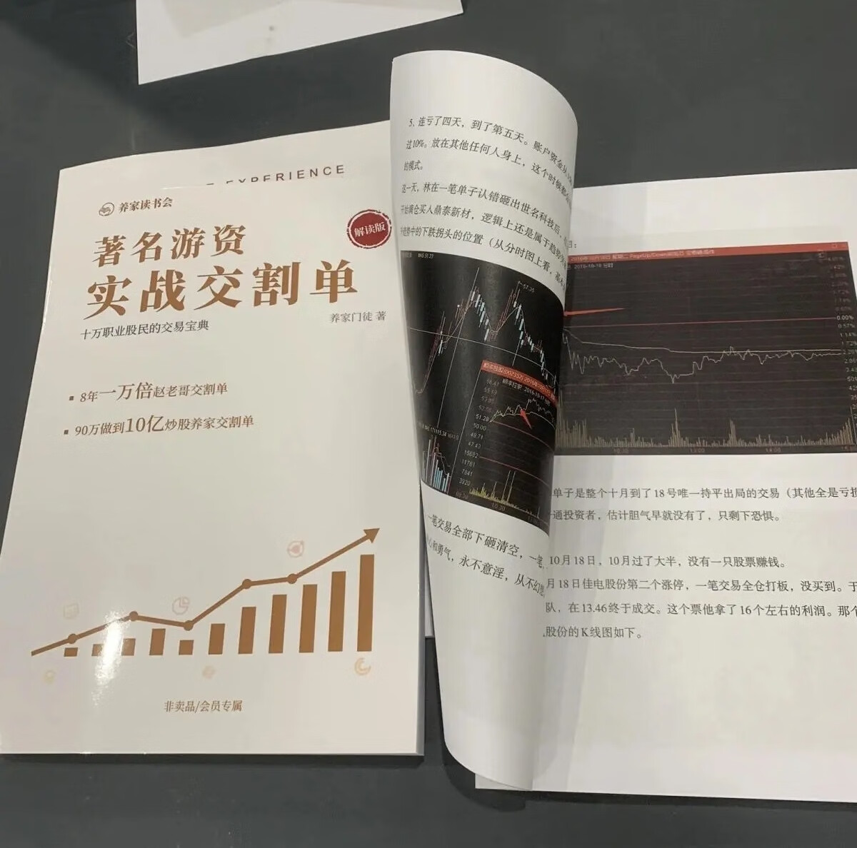 （24小时发货）炒股养家心法游资悟道心得游资实战交割单赵老哥乔帮主退学炒股瑞鹤仙作手新一 柚子悟道上下册+交割单+养家心法4