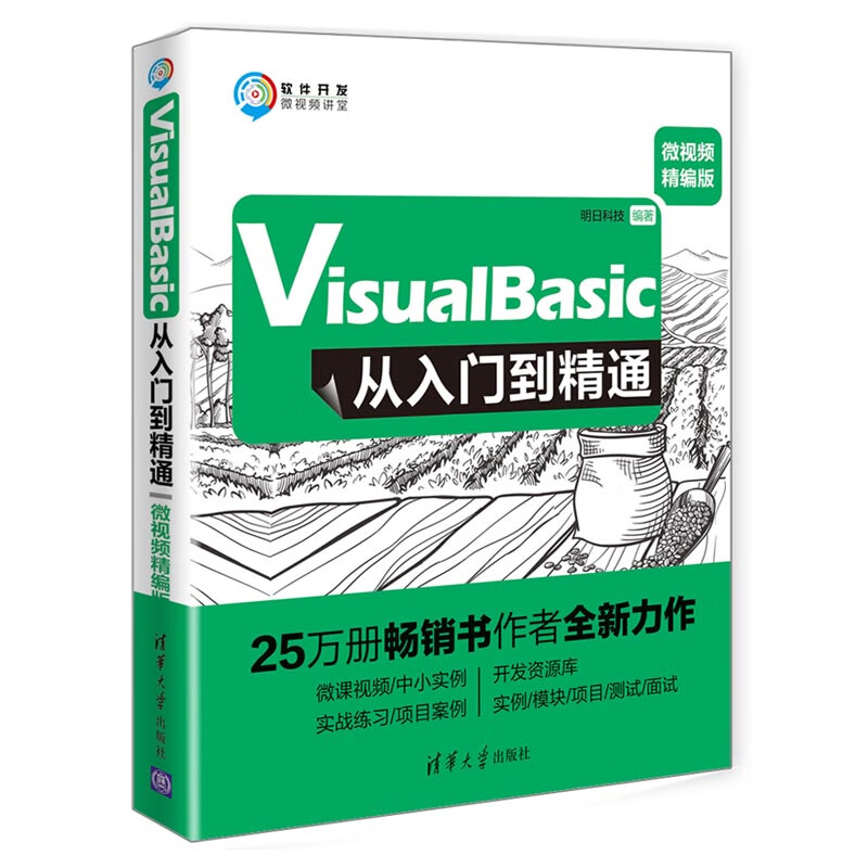 现货:Visual Basic从入门到精通（微视频精编版）（软件开发微视频讲堂）