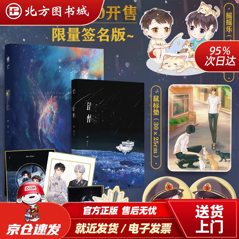 【现货】错惜（签名版限量前500本定制鼠标垫+摇摇乐+吧唧x2）初禾 北方图书城