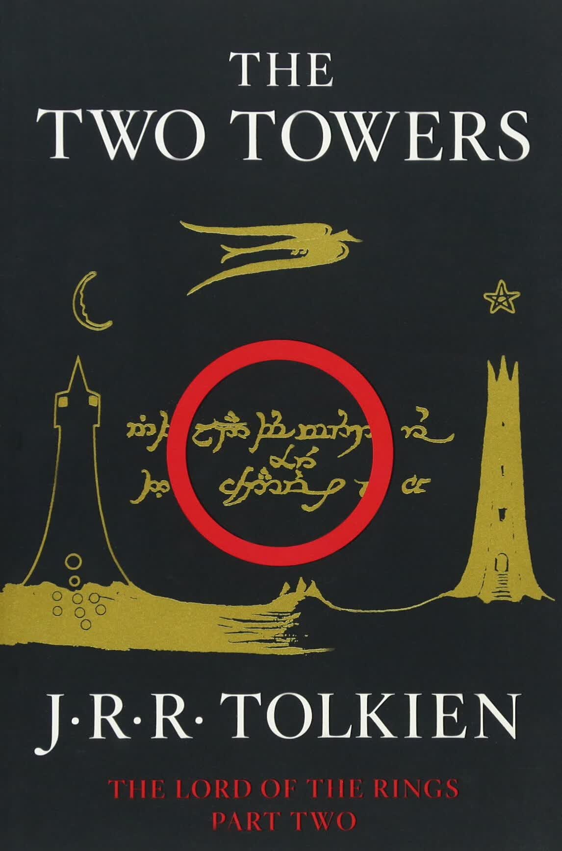 魔戒2：双塔奇兵 托尔金作品 英文原版 The Two Towers 魔戒三部曲 指环王 中土世界