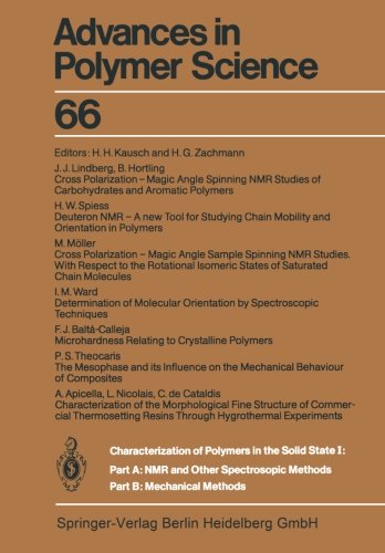 Characterization of Polymers in the Solid State I: Part A: NMR and Other Spectroscopic