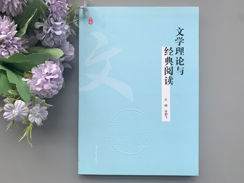 现货 文学理论与经典阅读 谷鹏飞 文学本体论文学创作论文学作品论文学批评论文学发展论大学通识教育教材图