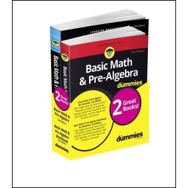 Basic Math and Pre-Algebra Workbook For Dumm...