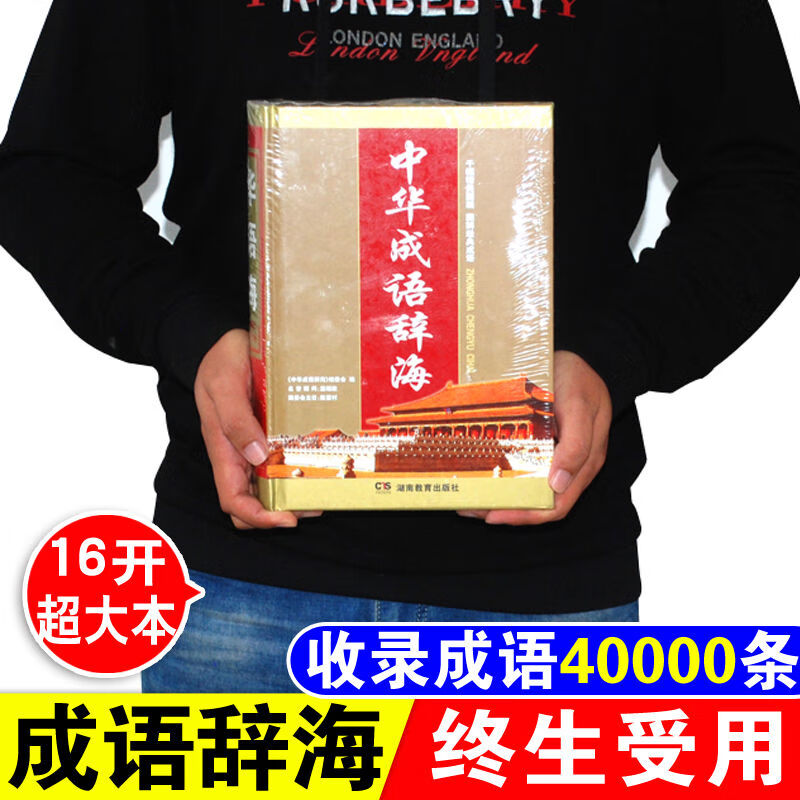 四万条成语词典大全初中生小学生中华成语辞海高中生大学实用 【超大本】40000条中华成语辞海