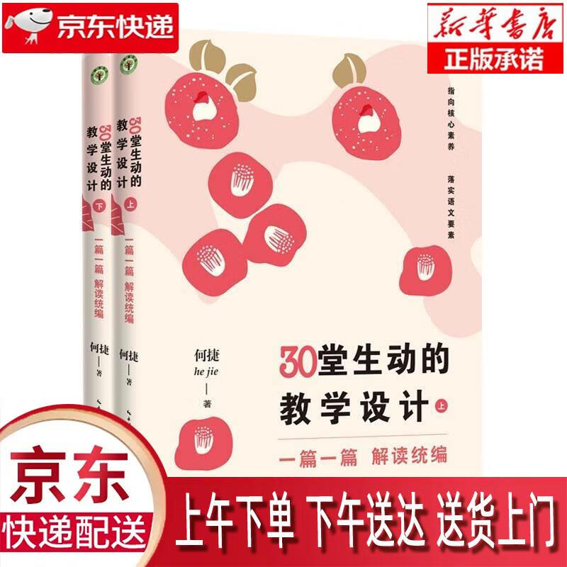 【新华畅销图书】30堂生动的教学设计（小学卷）（全2册）（一篇一篇解读）（大教育书系）