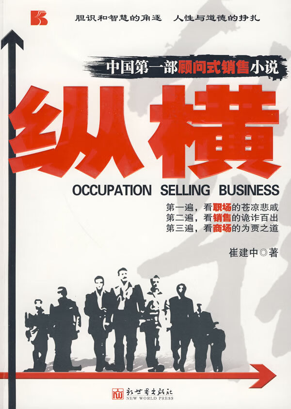 纵横：部顾问式销售小说 【，放心购买】