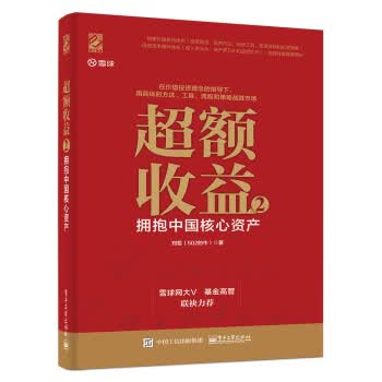 现货:超额收益 2：拥抱中国核心资产 9787121366208 电子工业出版社 刘哲（502的牛）