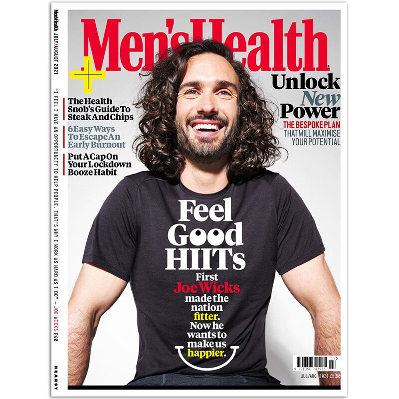 【单期可选】Men's Health 男士健康 2020/21/22年月刊 英国健身健康类杂志 2021年7/8月合刊
