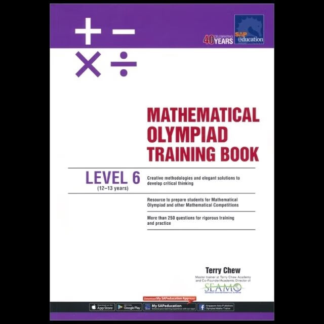 SAP Mathematical Olympiad Training Book Level 1-6阶奥林匹克 6