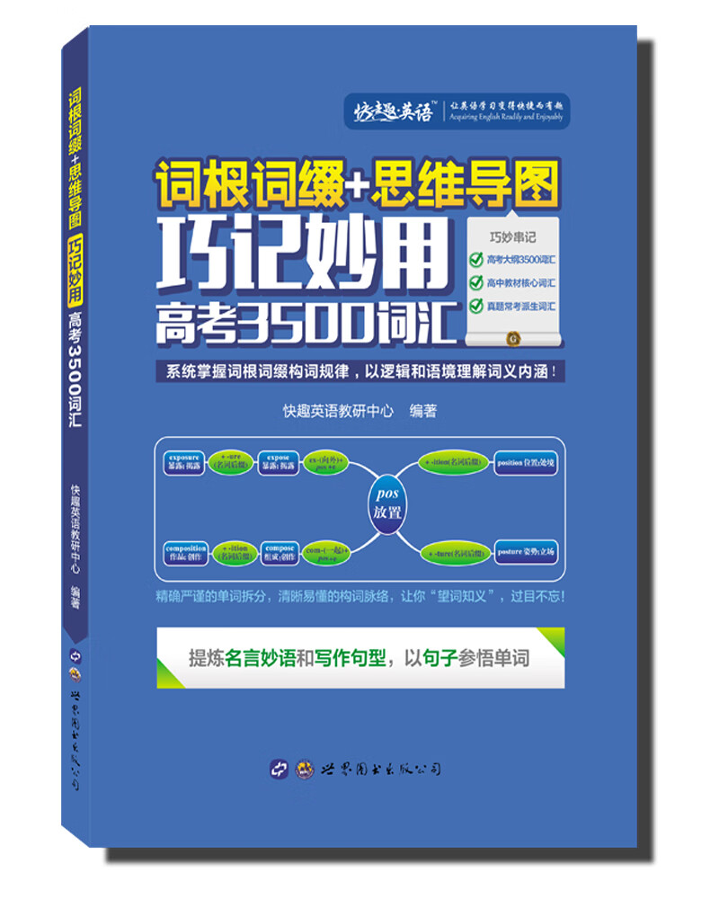 词根词缀+思维导图 · 巧记妙用高考3500词汇 词根词缀 思维导图